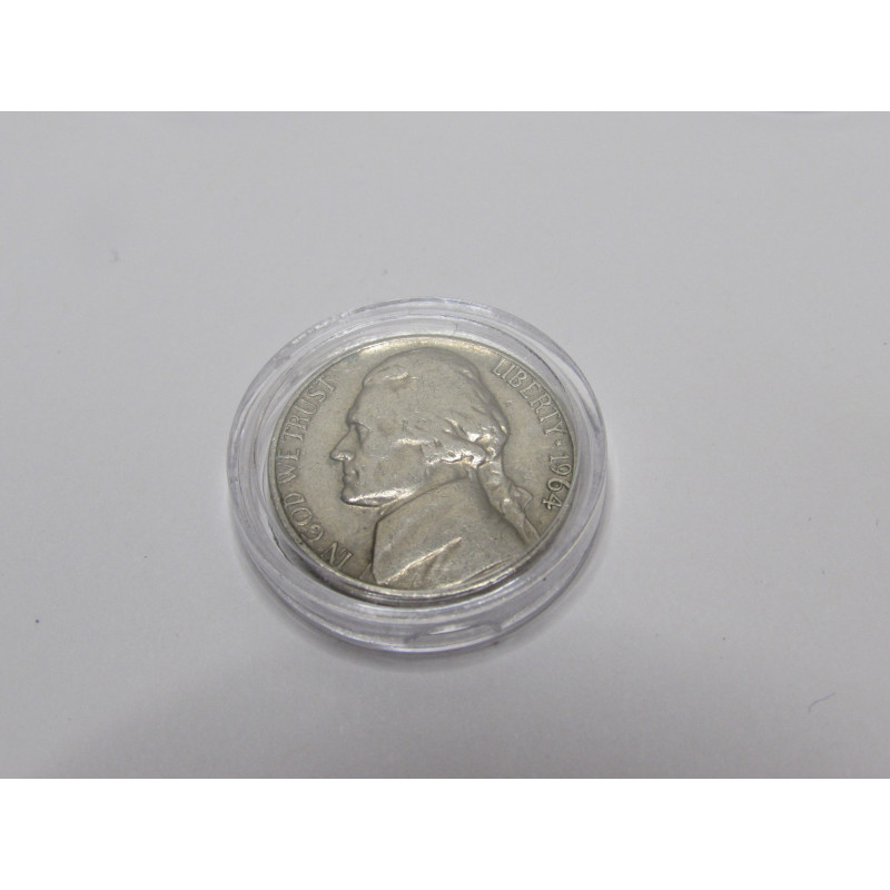 Nickel Sized Plastic coin capsules - 22 mm holders for coins - pack of ...