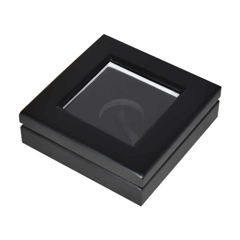 Wooden Display Box for single coin with glass top - with capsule ...