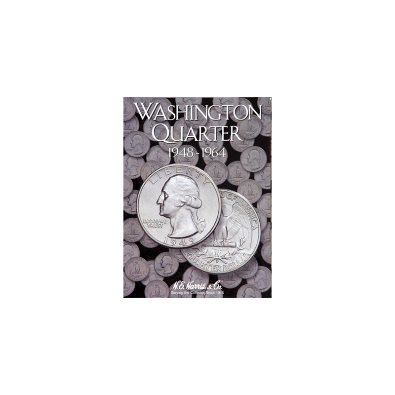 H.E. Harris Coin Folders for US Quarters - Standing Liberty, Washington ...