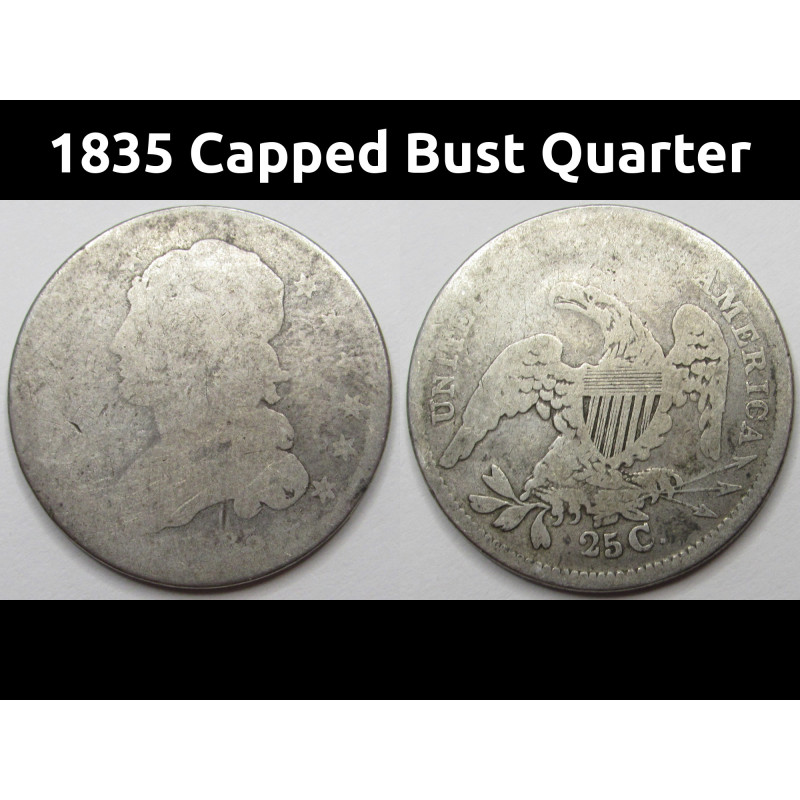 Capped Bust Quarters
