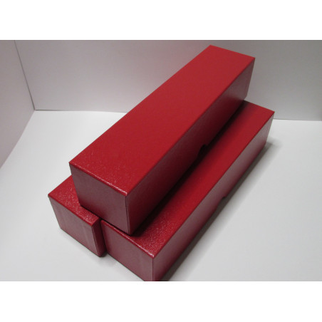 Storage Box for 2x2" coin flips - pack of 1/3/5 - Red Cardboard container