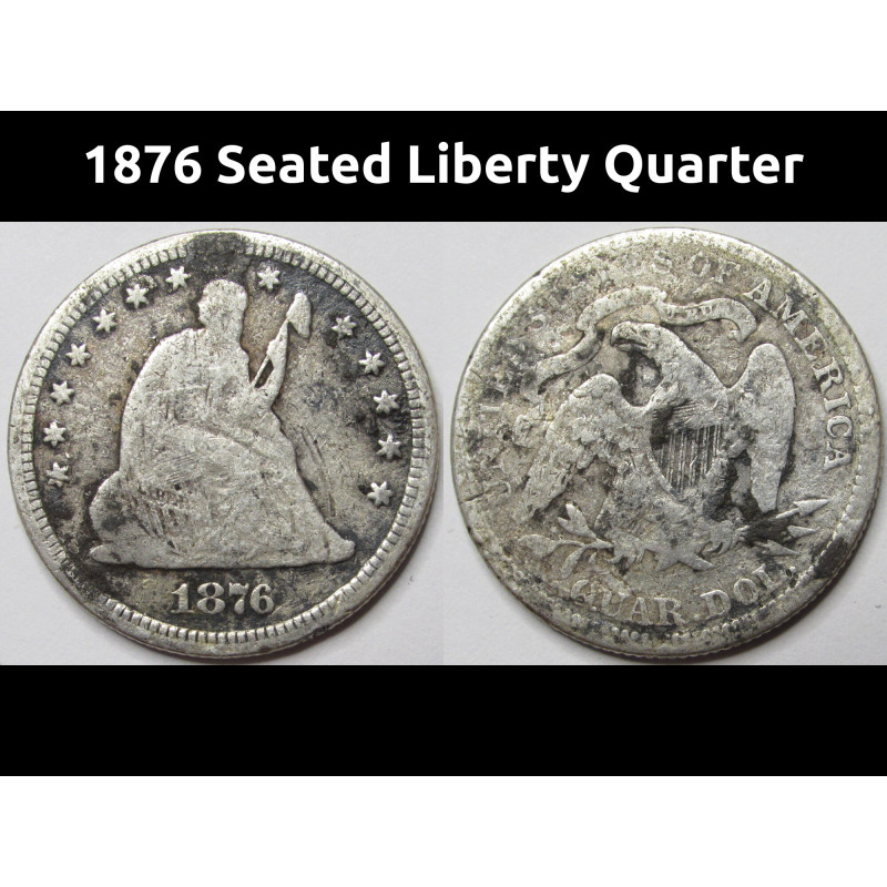 Seated Liberty Quarters